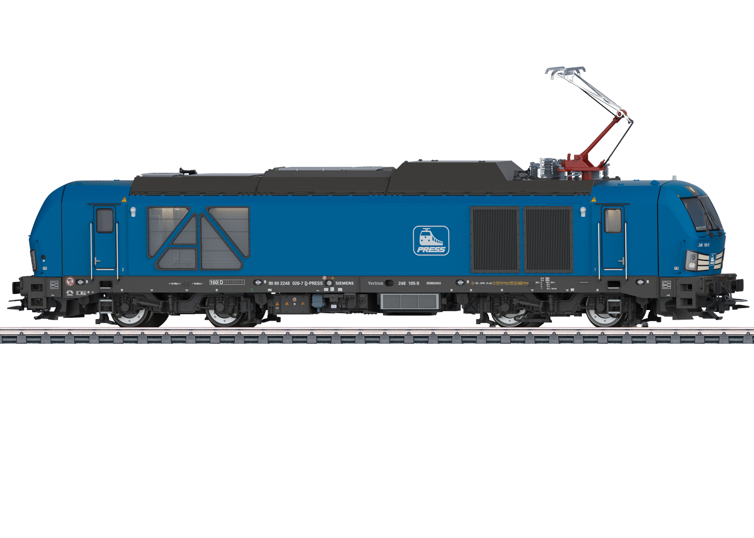 Vectron DM BR 248 Press Zweikraftlokomotive Baureihe 248 | 540;039294